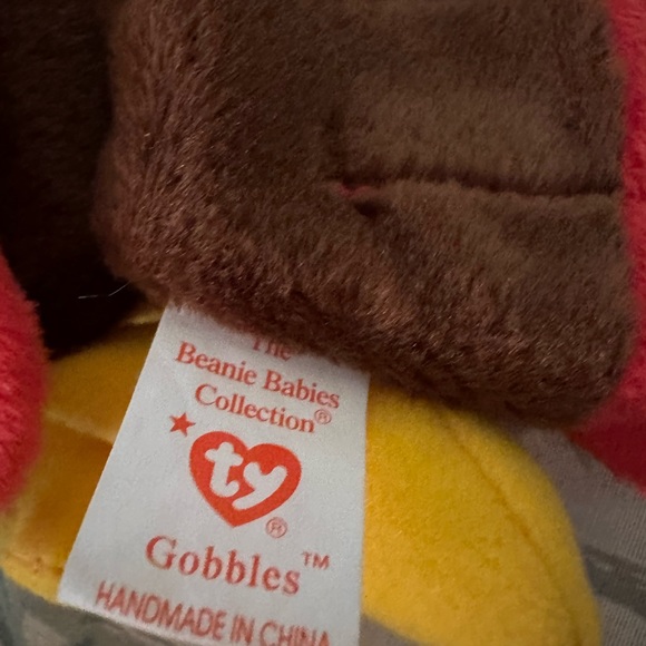 Toys | Ty Beanie Baby Gobbles The Turkey 1996 Rare And Retired | Poshmark